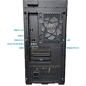 Lenovo Legion Tower 5 Gaming Desktop, i7-10700, 64GB RAM, 2TB NVMe SSD + 1TB SATA HDD, NVIDIA GeForce RTX 3050 8GB GDDR6, DisplayPort, HDMI, AX Wi-Fi, Bluetooth - Windows 11 Pro