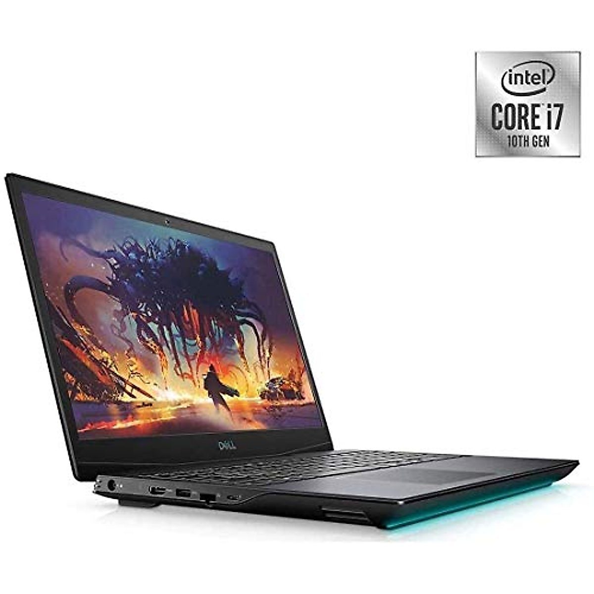2021 Dell G5 15 Gaming Laptop, 15.6" FHD 144Hz Display, Intel Core i7-10750H, NVIDIA GeForce RTX 2070 8GB GDDR6, 16 GB DDR4 RAM, 512GB PCIe SSD, Killer Wi-Fi, RGB Backlit Keyboard, Windows 10, Black