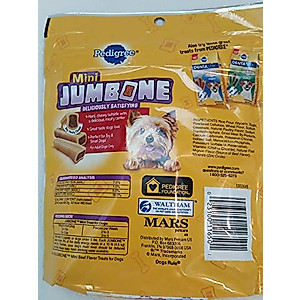 PEDIGREE® JUMBONE™ Real Beef Flavor Mini Dog Treats
