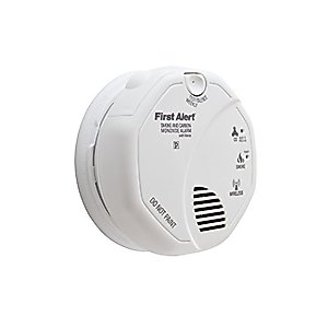 First Alert SCO500B Wireless Interconnected Photoelectric Smoke and Carbon Monoxide Combo Alarm with Voice and Location