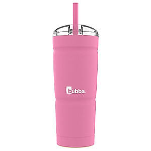Bubba Envy S Stainless Steel Tumbler, 24oz. Water Bottle, Medium, Azalea