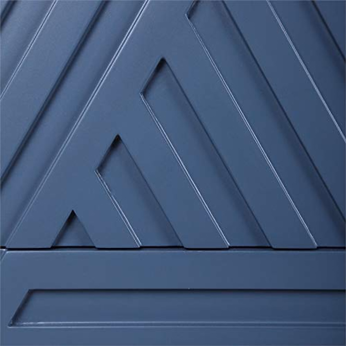 BOWERY HILL Contemporary Drawer Chest in Deep Sea Blue