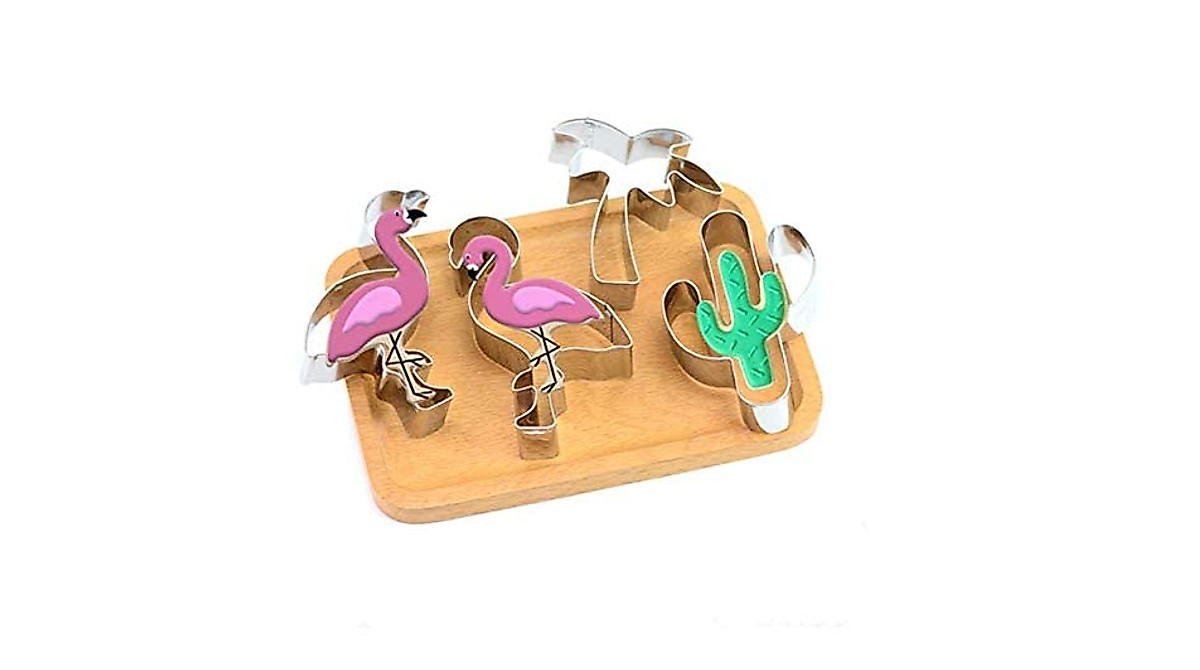 9-Piece Tropical Cookie Cutter Set - Perfect for Summer