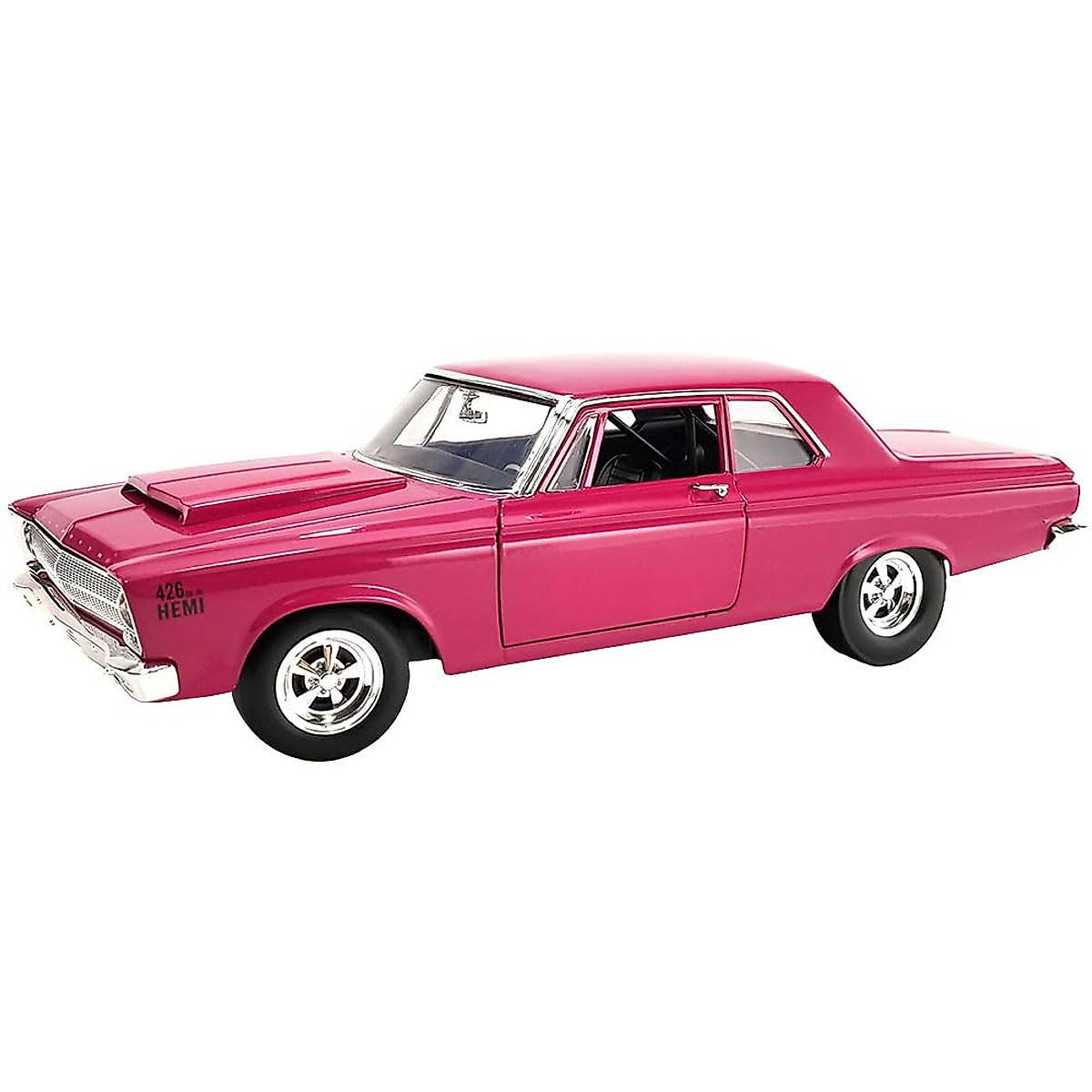 1965 Plymouth Belvedere Moulin Rouge Violet Limited Edition to 264 Pieces Worldwide 1/18 Diecast Model Car by Acme A1806510