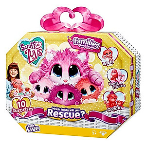 Little Live Pets Scruff-A-Luvs Family | Wash, Dry and Brush to Rescue and Reveal 10 Surprises