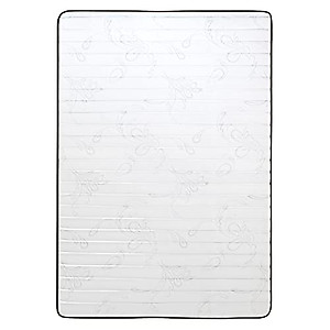 Flash Furniture Capri Comfortable Sleep 8 Inch CertiPUR-US Certified Spring Foam Hybrid Mattress, Full Mattress in a Box