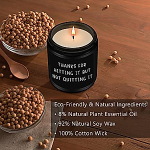 Anniversary Romantic Gifts for Him, Gifts for Him Men Boyfriend Husband, Valentines Day Wedding Anniversary Christmas Gifts for Him-Thanks for Hitting It But Not Quitting It-Sandalwood Scented