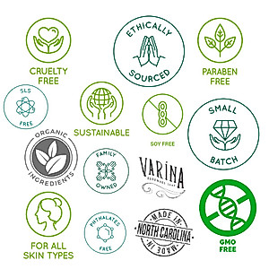 Varina Natural Mens 2 Variety Bar Soap - Gentle Cleansing for Sensitive Skin, Earthy Scents - 10 Pack - Experience Healthy and Glowing Skin