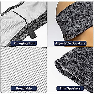 Lavince Sleep Headphones Bluetooth Sports Headband, Wireless Sports Headband Headphones with Ultra-Thin HD Stereo Speakers Perfect for Workout,Jogging,Yoga,Insomnia,Side Sleepers,Air Travel,Meditation