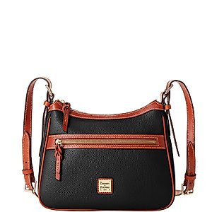 Dooney & Bourke Handbag, Pebble Grain Presley Crossbody - Grey