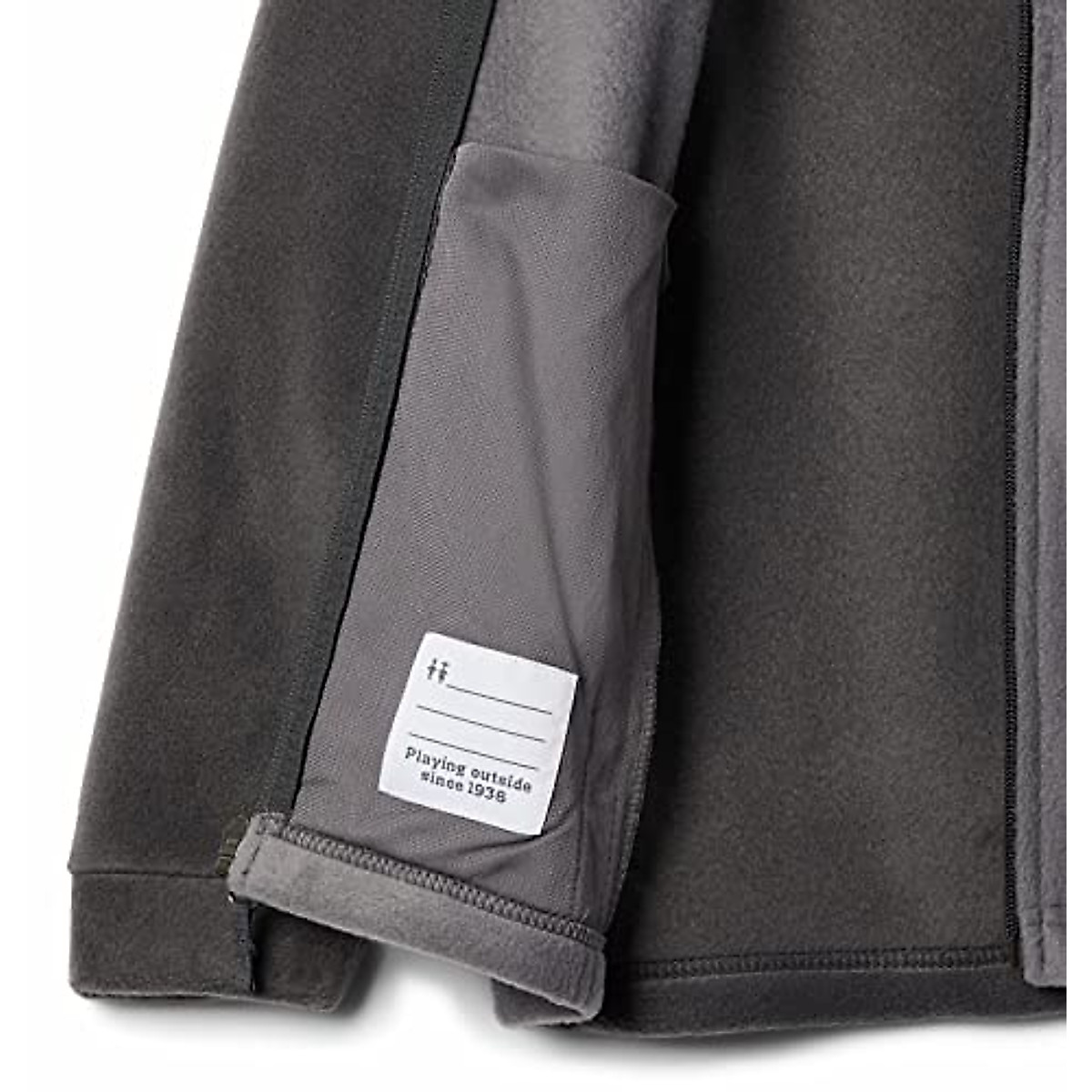 Columbia Kid's Steens Mt II Fleece Jacket, Soft Fleece with Classic Fit Outerwear, City Grey/Shark, 18/24