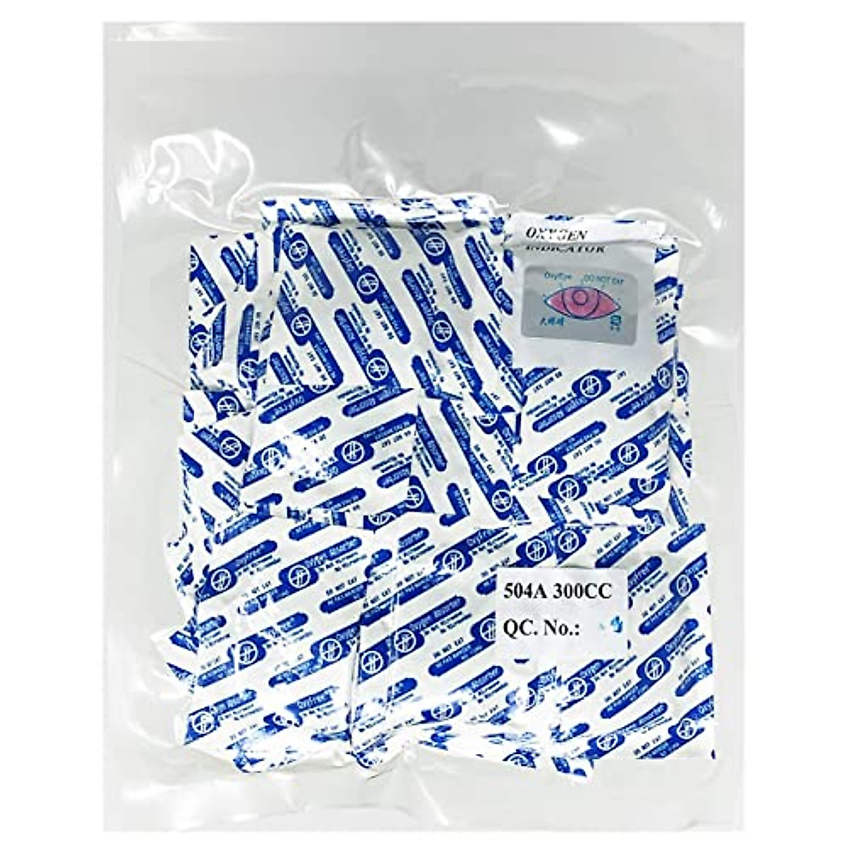 (200) 300cc Oxygen Absorbers - 4 Packs of 50ea. - Food Storage Vacuum Seal or Mylar Bags