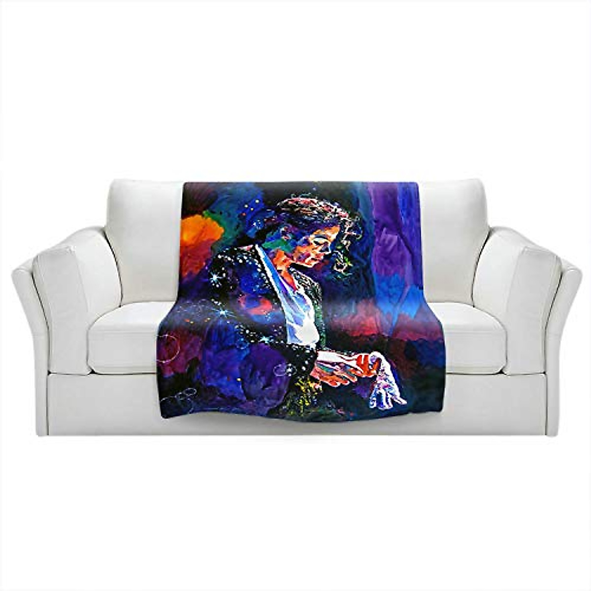 Dia Noche Fleece Blankets Soft Fuzzy 4 Sizes! DiaNoche - The Final Performance Michael Jackson - Toddler 40" x 30"