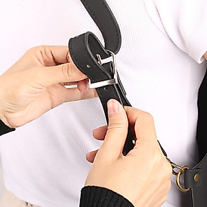 Neween Upgraded Anti-Theft Hidden Underarm Strap Wallet Pocket Holster Phone Shoulder Holster Bag Leisure Double Shoulder Pouch