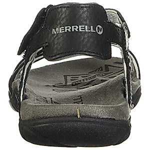 Merrell Women's Sandspur Rose LTR Sandal, Black/Paloma, 8