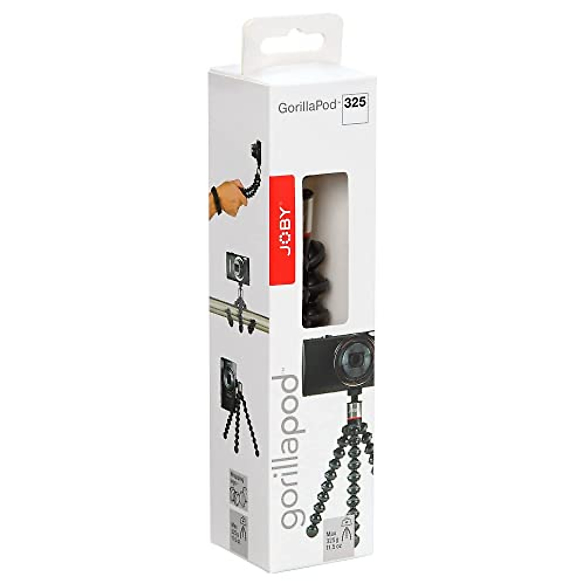 JOBY GorillaPod 325: A Compact, Flexible Tripod for Compact Cameras and Devices up to 325 Grams