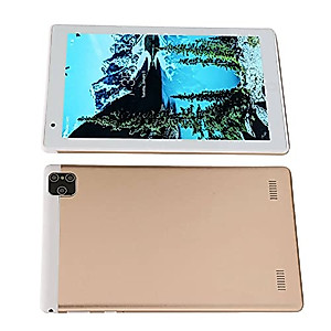 Tablet, 8in Calling Tablet, Octa Core Processor, 2GB RAM, 32GB ROM, 1080P IPS Touch Screen, 2MP & 5MP Camera, Dual SIM Slot, WiFi, Tablet PC (US Plug 100‑240V)
