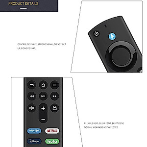 KONROBIN L5B83G Voice Replacement Remote Control (3rd Gen) Compatible with TV Controls,KONROBIN for Amazon Fire TV Stick (2nd Gen,3rd Gen,Lite,4K), Fire TV Cube (1st Gen and Later),Fire TV (3rd Gen)