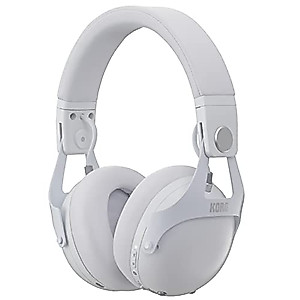 Korg Smart Noise Cancelling DJ Headphones, White NCQ1WH