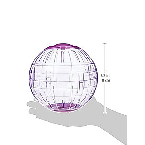 Rosewood Hamster Glitter Ball, Purple