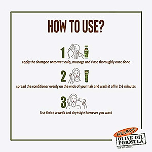 Palmer's Olive Oil Formula Replenishing Conditioner for Frizz Prone Hair, 8.5 oz. (Pack of 2)