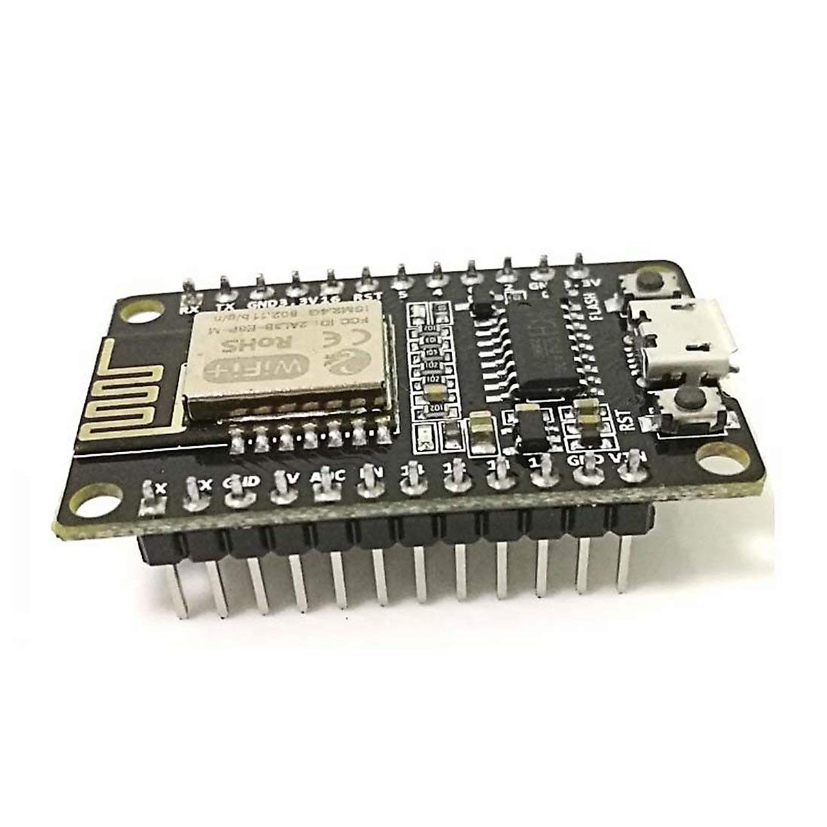 Hailege 2pcs ESP8285 ESP-M2 CH340 Development Board WiFi Serial Port Module CH340 Compatible with ESP8266