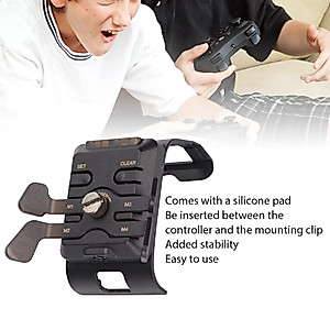 VBESTLIFE Controller Back Adapter with 2 Buttons Dobe Controller Back Accessory Adapter Support 3.5mm Wire Earphone Compatible for Xbox Series X (XSX), for Xbox Series S (XSS)