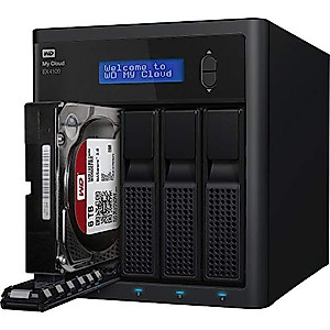 WD 32TB My Cloud EX4100 Expert Series 4-Bay Network Attached Storage - NAS - WDBWZE0320KBK-NESN