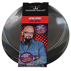 Petmate Jackson Galaxy Nova Stainless Steel Cat Bowl