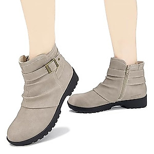 JBU by Jambu Women's Betsy Waterproof Ankle Boot, Taupe, 9