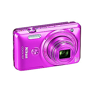 Nikon COOLPIX S6900 Digital Camera with 12x Optical Zoom and Built-In Wi-Fi (Pink)