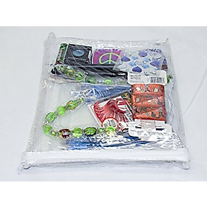 Oreh Homewares Heavy Duty Vinyl Zippered See-Through Storage Bags (Clear) for Jewelry, Shirts, Cosmetics, Arts & Crafts Supplies and Much More! (9" x 11" x 1") 0.4 Gallon 8-Pack