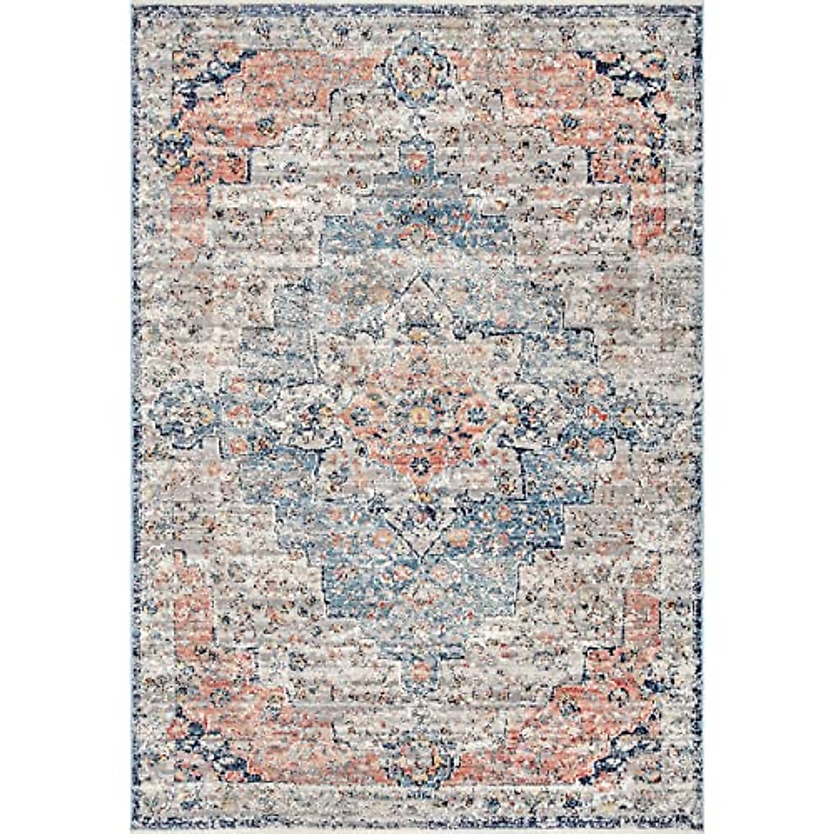 nuLOOM Celeste Persian Vintage Area Rug, 4' x 6', Multi