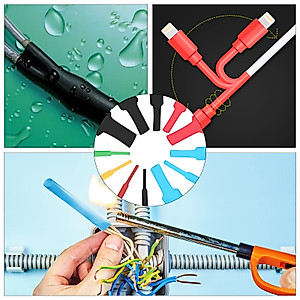 560PCS Heat Shrink Tubing Kit, 2:1 Wire Shrink Wrap Tubing Wire Heat Shrink Tube Kit, Assortment Electric Colored Insulation Heat Shrink Tubing with Box