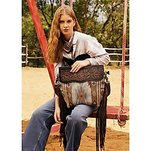 Myra Bag Mercury Hand-Tooled Bag S-3386