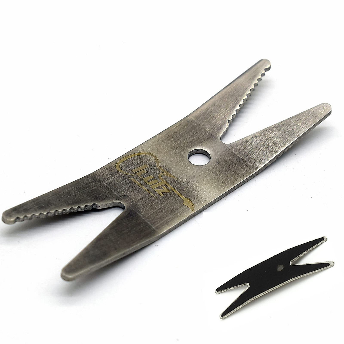 Guitar Bass Spinner Wrench Stainless Steel Spinner Wrench Microfiber Suede Backing for Switch Knob Tuner Guitar Parts & Accessories