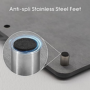 Water Absorbing Stone Dish Drying Mats for Kitchen Counter, Quick Dry Diatomaceous Earth Sink Tray Mat for Dish Bottles Cups, Bathrooms Multi-Room Use