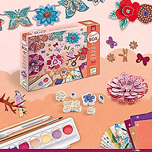 DJECO Multi-Activity Craft Kit - The Flower Garden