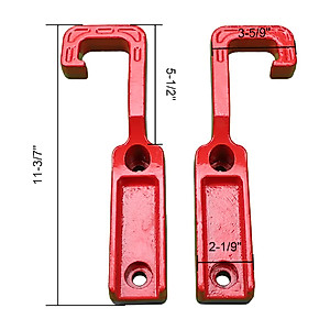 StarONE Front Tow Hooks Fit for 2011-2022 Grand Cherokee WK2,Red