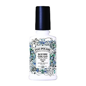 Poo-Pourri Before-You-Go Toilet Spray, Fresh Air, 4 Fl Oz - Jasmine, Fresh Air and Mint & Before-You-Go Toilet Spray, In A Pinch Pack, Variety Travel Size 10 mL