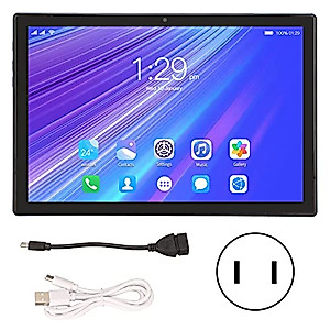4G Tablet, Octa Core Processor Blue 2.4G 5G Kids Tablet Dual Band for Office US Plug