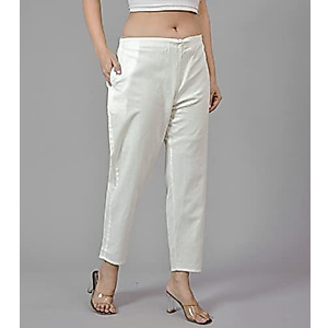 Vrnda Women's Cotton Straight Bandhej Printed kurta With Yoke Embroidery Red Kurti with White Pant and printed Dupatta Set (L)