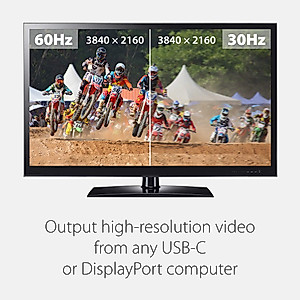 Moshi USB C to DisplayPort Cable 1.5m/5ft, Support 5K@60 Hz, 4K HDR, VESA Certified, Aluminum Housing, Thunderbolt 3 Compatible (Ensure Monitors Accept DisplayPort Signal)