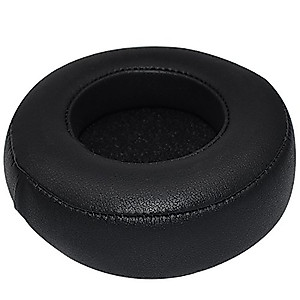 Sqrmekoko Replacement Ear Pad Cushion Cups Cover Earpads Repair Parts Compatible with Beats by Dr Dre Pro Detox (Black)