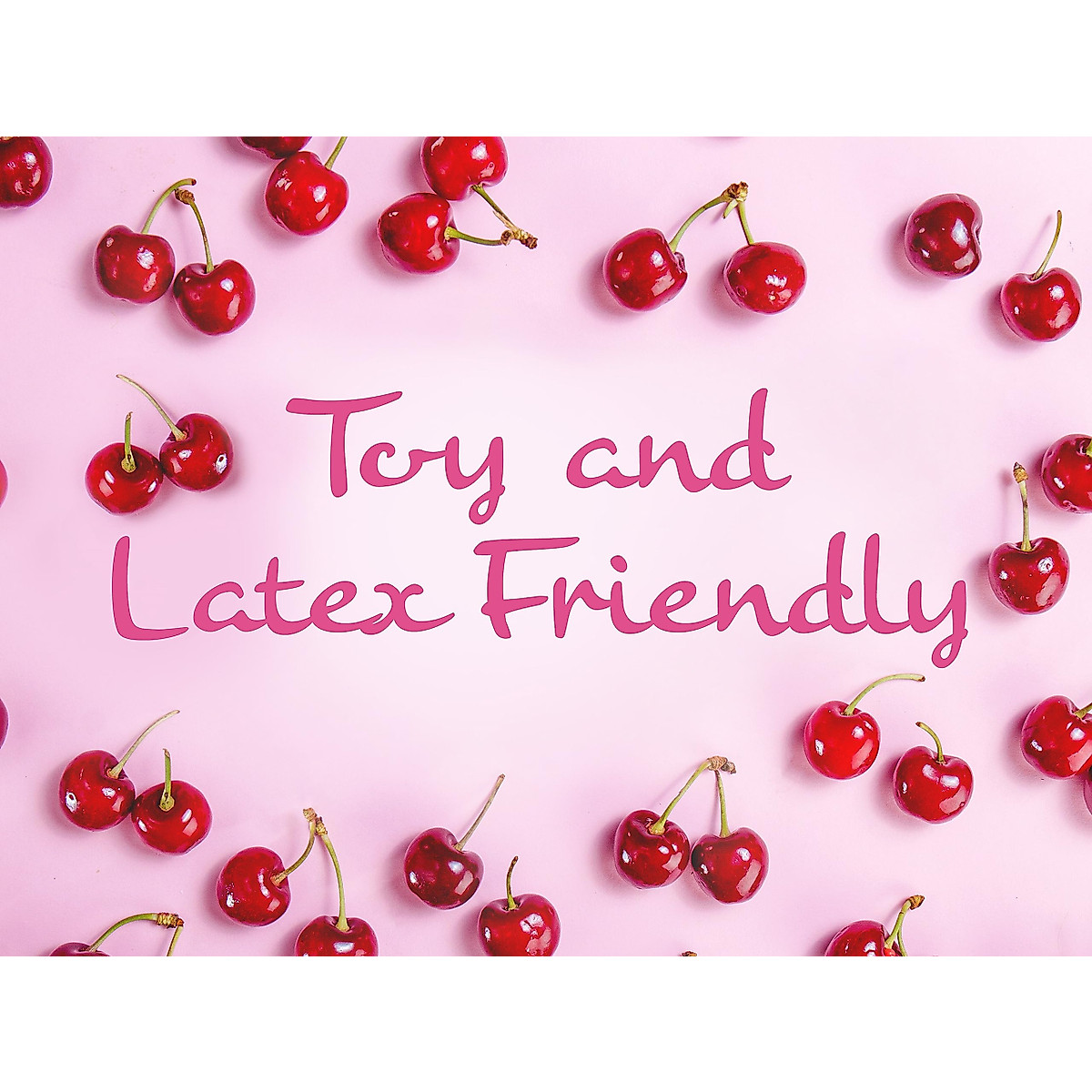 ID Lubricants Frutopia Personal Lubricant - Cherry Flavored, Water Based Lube, 3.4 Fl Oz Bottle, Assorted