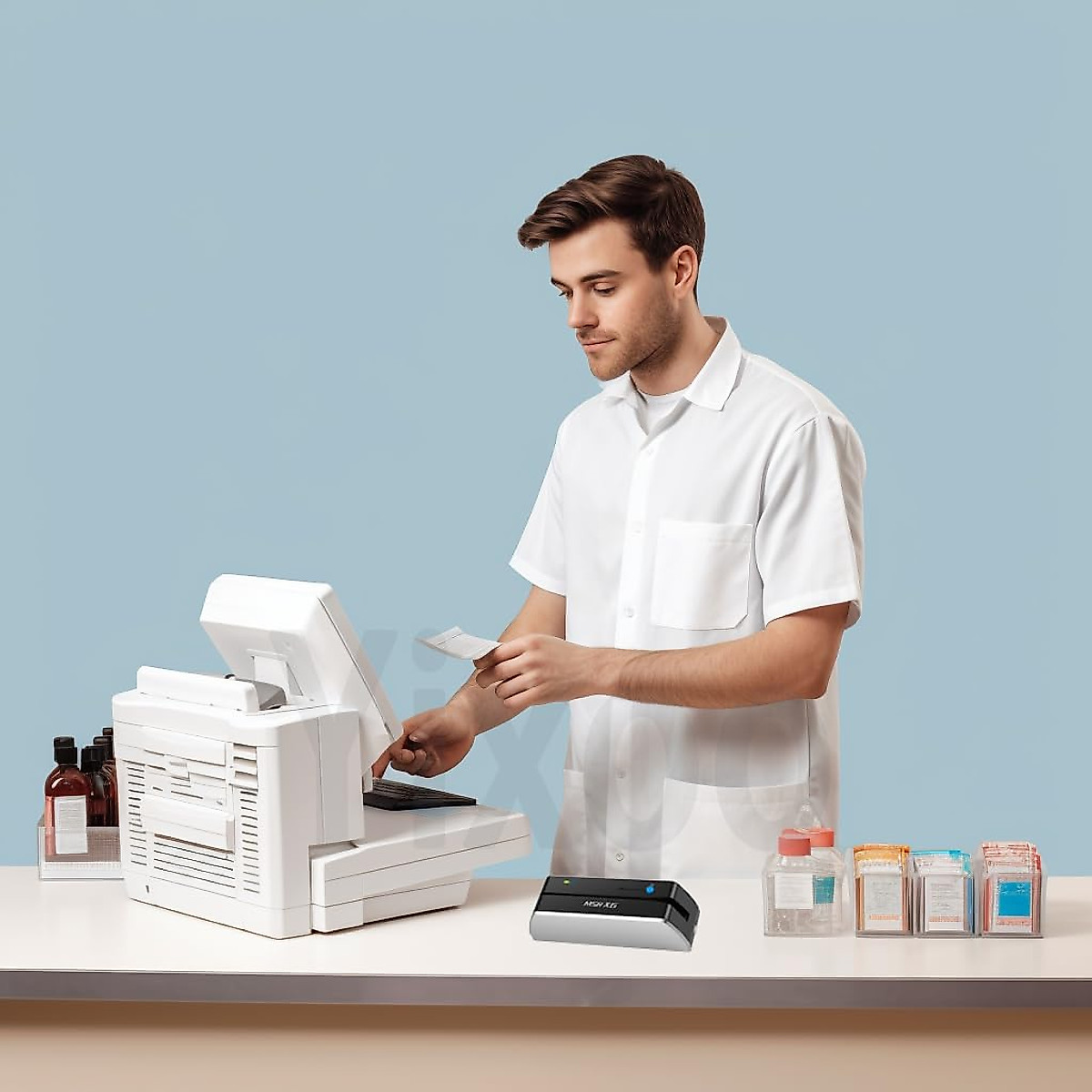 MISIRI X6BT Bluetooth Mag VIP Card Reader Writer Encoder