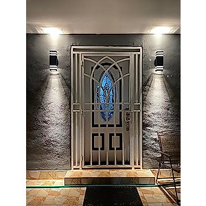 ZSMAIKU Exterior Light Fixture, Outdoor Wall Lights, Outside Lights for House, Outdoor Lighting, Exterior Light, Outdoor Garage Lights Wall Mount Black