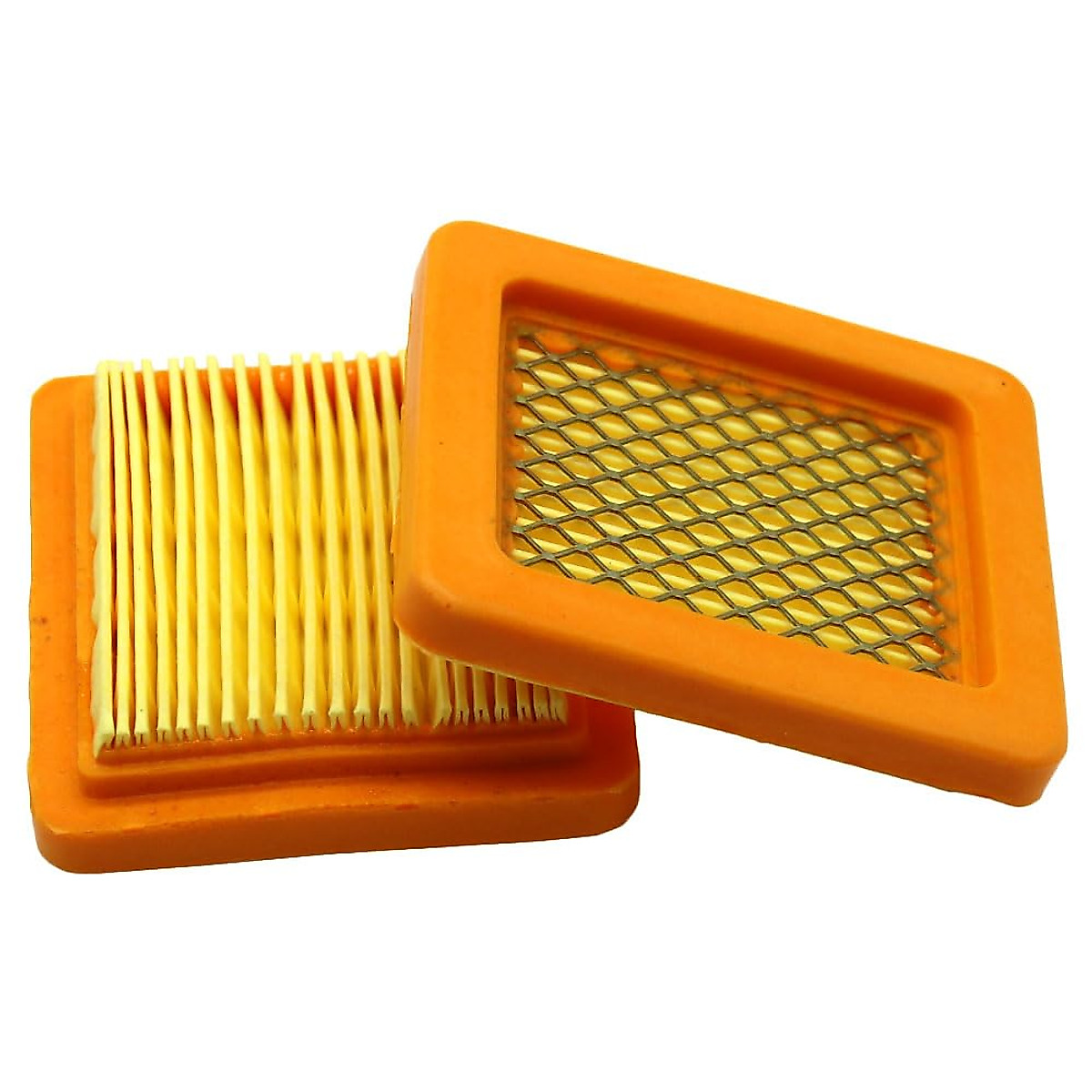 QHALEN Air Filter Cleaner for Honda GX35 Type Brush Cutter Carburetor Chainsaw Grass Trimmer Gasoline Engine Garden Tool Spare Part (Pack of 2)