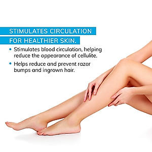 MicrodermaMitt Deep Exfoliating Mitt for Shower – Dead & Dry Skin Remover - Keratosis Pilaris – Body Exfoliator Glove for Men & Women - No Dyes