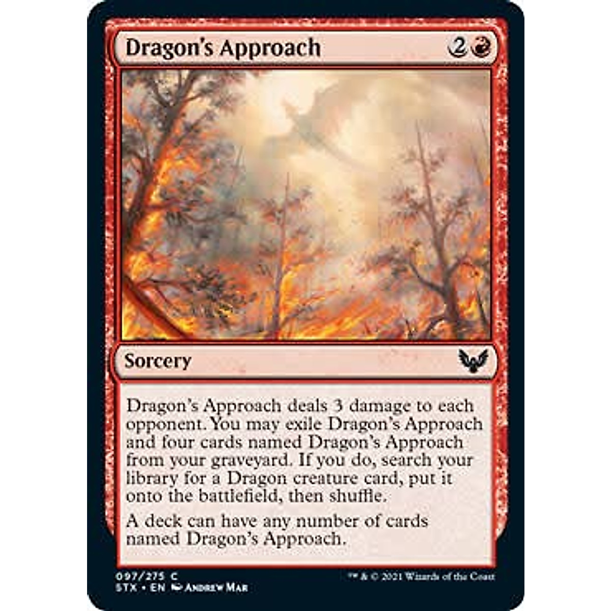 Magic: the Gathering - Dragon's Approach (097) - Foil - Strixhaven: School of Mages